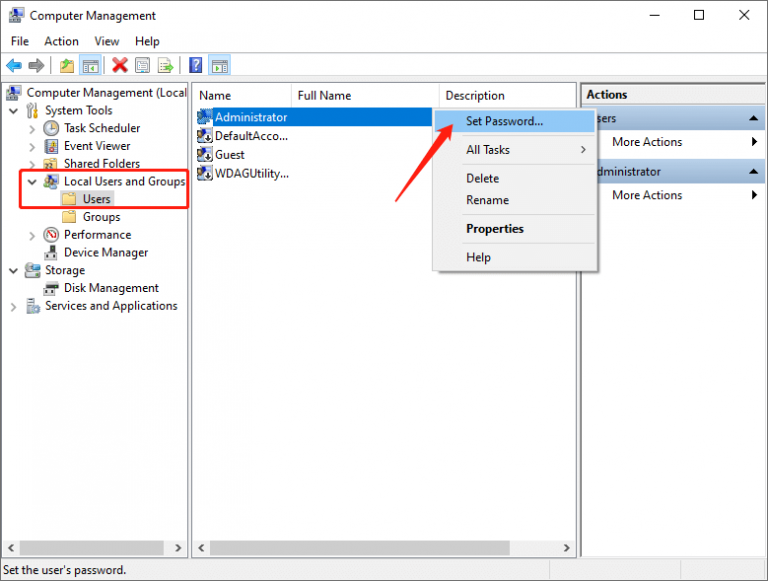 How To Set Password For Local User Account In Windows 10? - Bitwarsoft