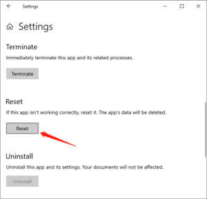 3 Methods To Reset The Settings App In Windows 10 - Bitwarsoft