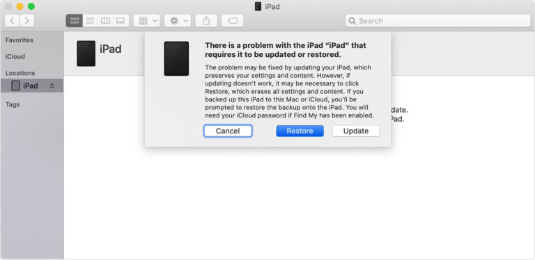 How To Enter iPad Restore Mode - Bitwarsoft